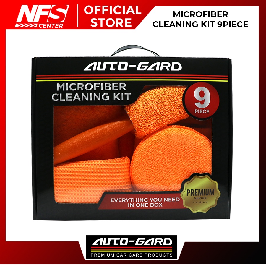 Autogard Microfiber Cleaning Kit | Shopee Philippines