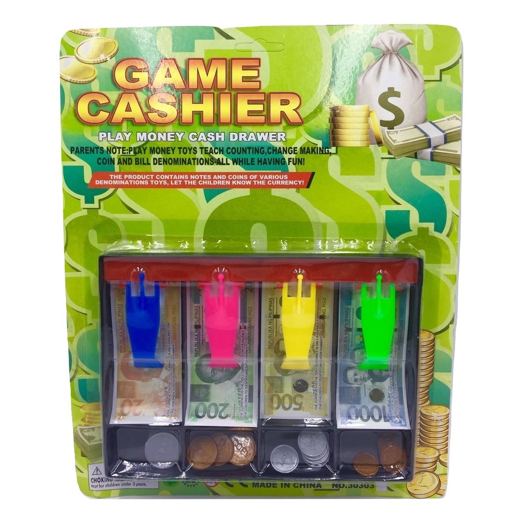 game cashier play money toys for kids | Shopee Philippines