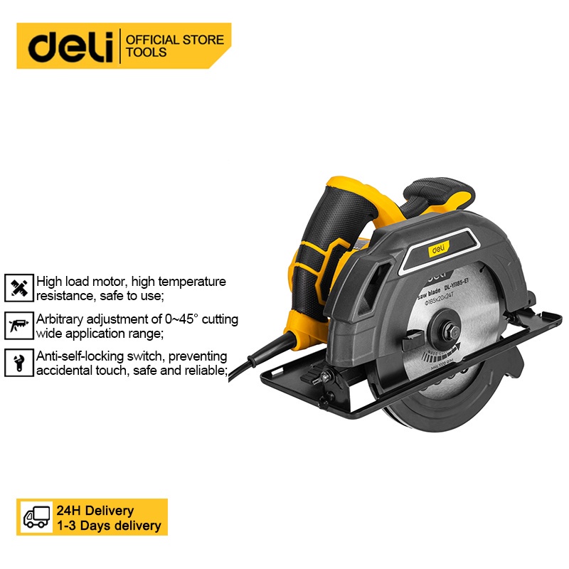 Deli Circular Saw 1300W 2200W Woodworking Table Saw Cutting Power Tool ...
