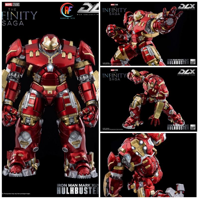 [In Stock] ThreeZero The Infinity Saga DLX Iron Man Mark 44 “Hulkbuster ...