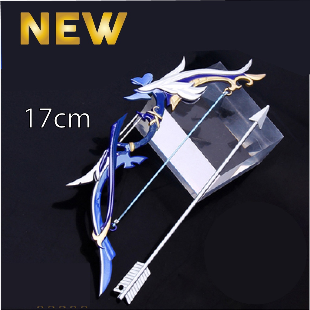 Genshin Impact 5* star weapon keychain metal booba sword catalyst ...