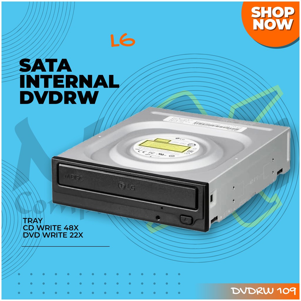 LG SATA Tray DVD-RW Internal 22x 48x Speed Optical Drive Internal DVD ...