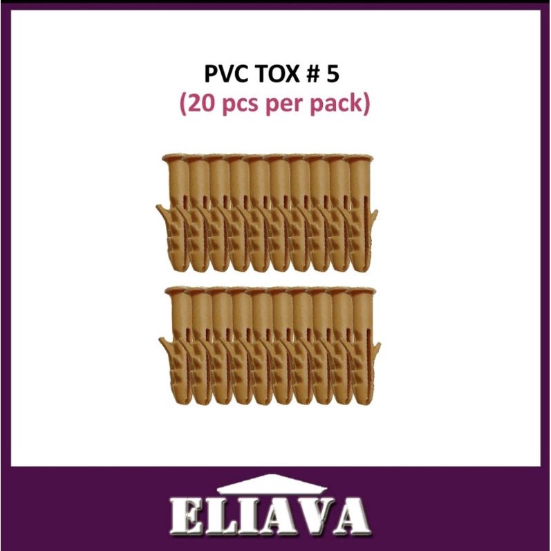 PVC TOX No.5 (20 pcs per pack) | Shopee Philippines