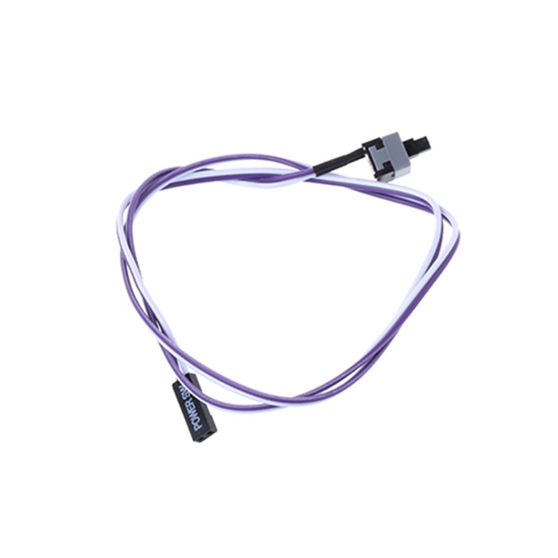 WIN 1 Pack 2 Pin SW PC Power Cable on/off Push Button Computer Switch ...