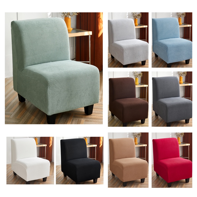 【1 year warranty】Armless Sofa Cover 3 seater Armless Sofa Cover Single ...