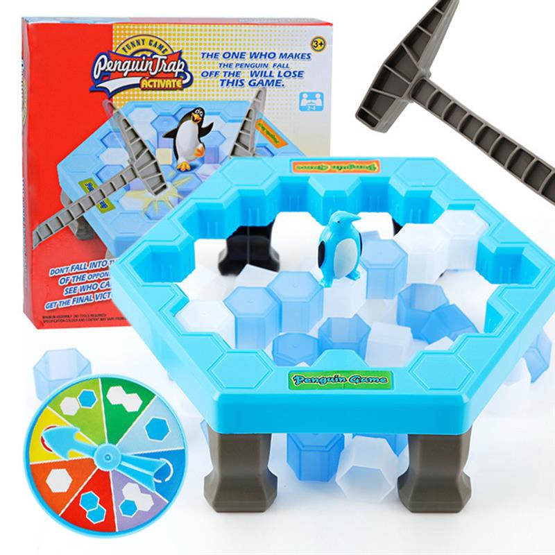 Breaking Ice Penguin Trap Big Size Icebreaker Board Game Adult Kids ...