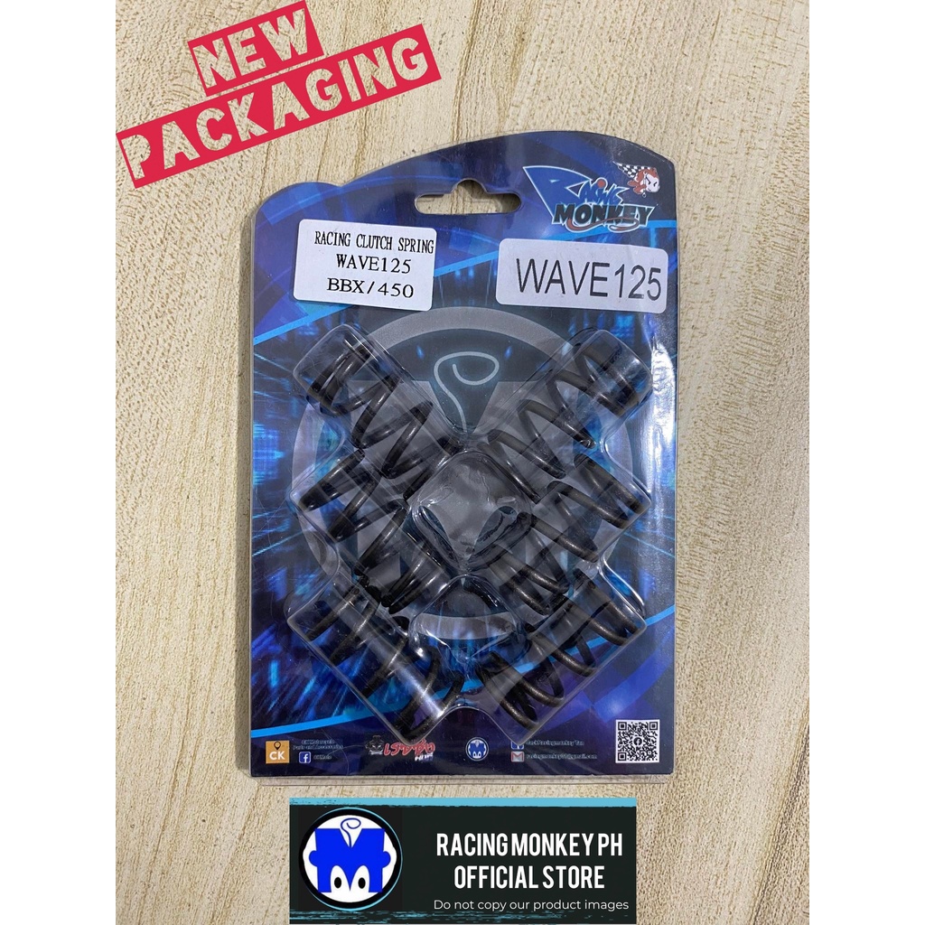 Racing Clutch Spring Set 6pcs (Wave 125/XRM 125) Racing Monkey | Shopee ...