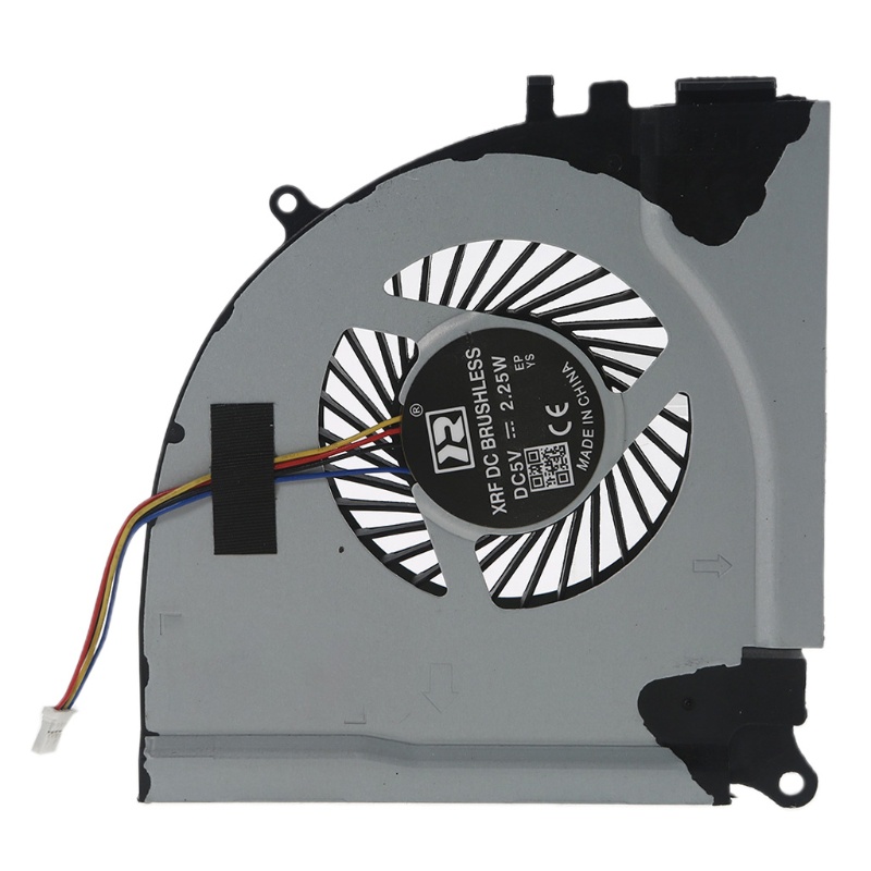 B2 Pieces Laptop GPU Radiator DC 5V 0.5A 4 pin 4wire Cooling Fan Quiet ...