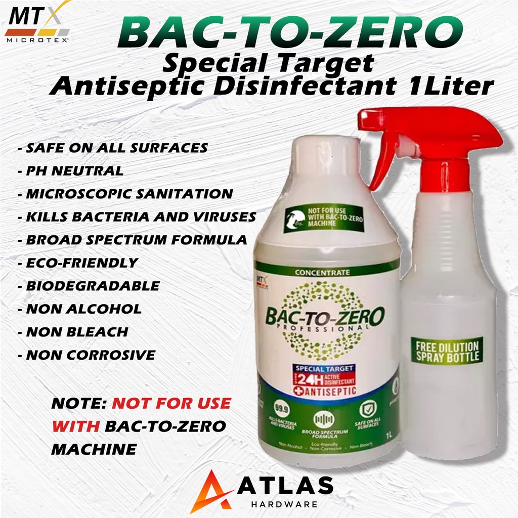 MTX BAC-TO-ZERO Special Target 1L | Shopee Philippines