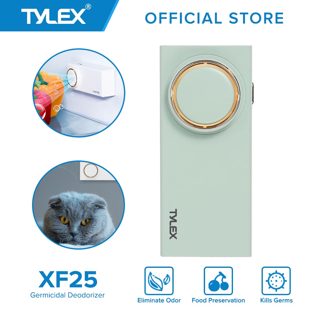 TYLEX XF25 Germicidal Deodorizer Purifier for Food Clothing & Shoebox ...