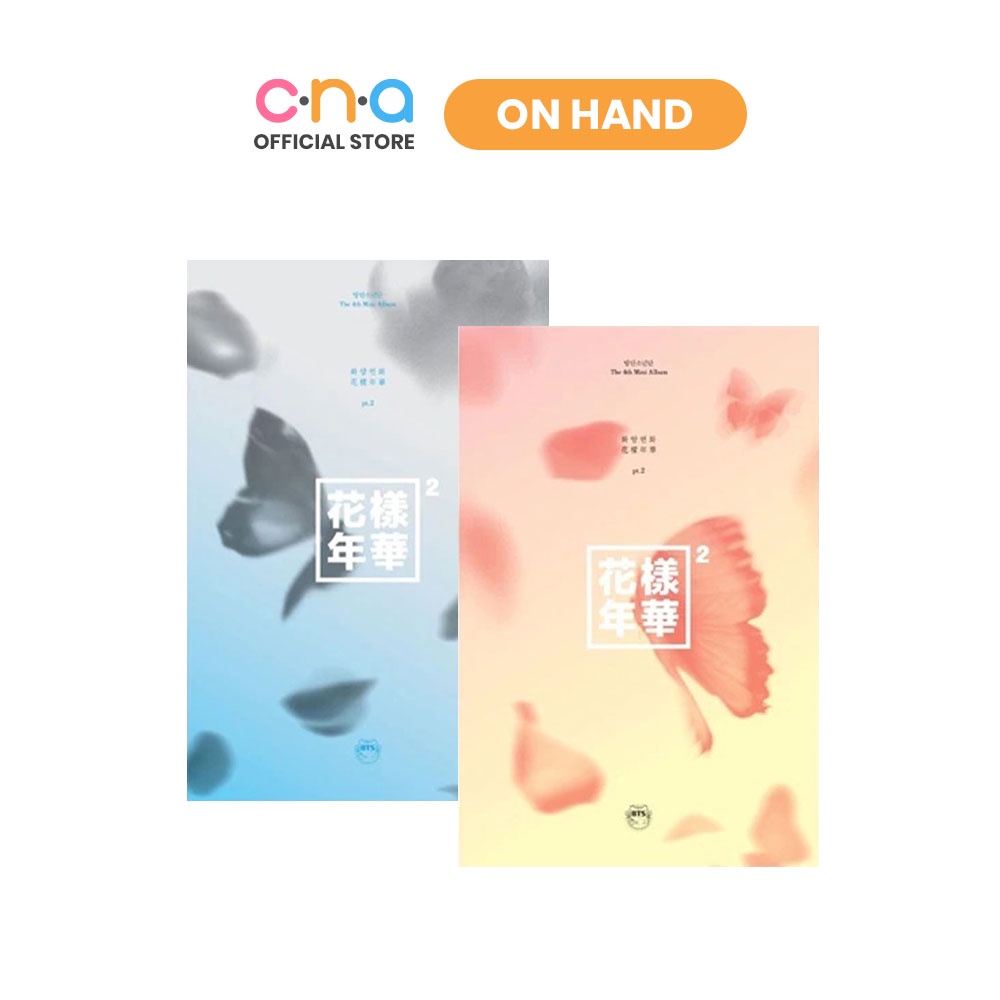 CNA BTS - The 4th Mini Album In The Mood For Love Pt.2 [Blue/Peach] | Shopee Philippines