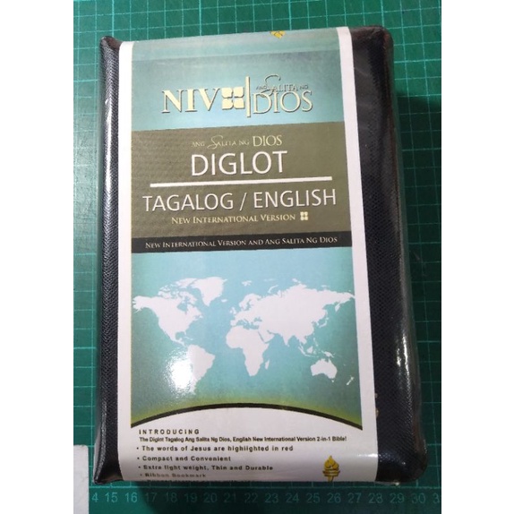 NIV/ASD DIGLOT BIBLE (Black) | Shopee Philippines