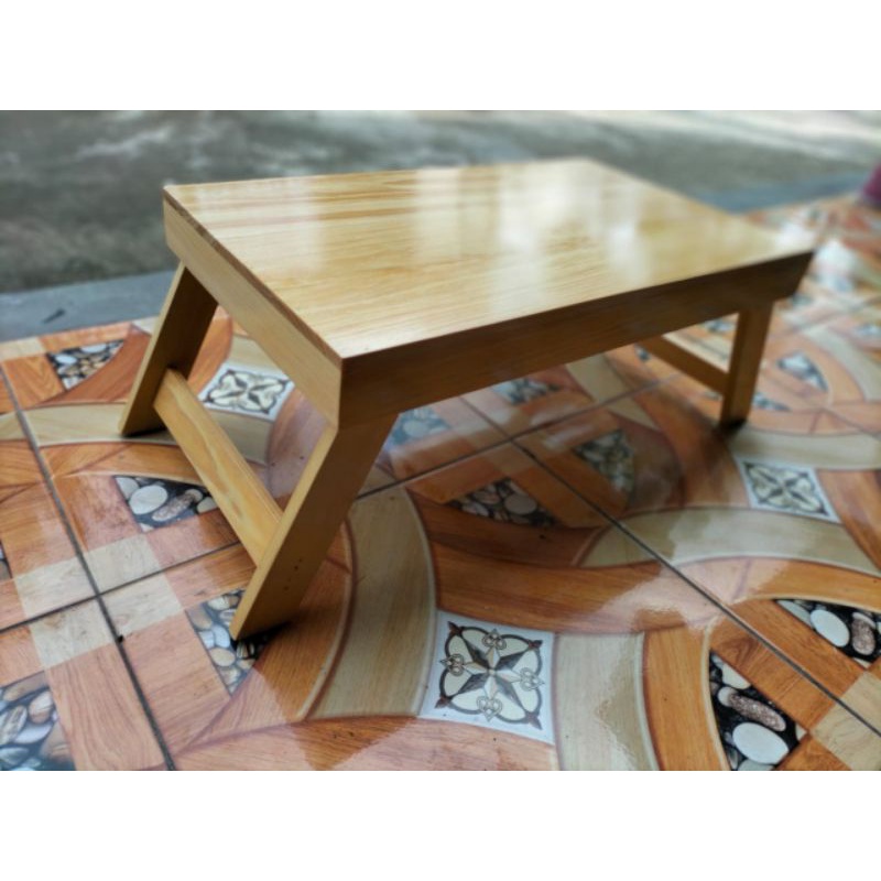 KAYU Small Study Table/Pine Wood Reading Table | Shopee Philippines