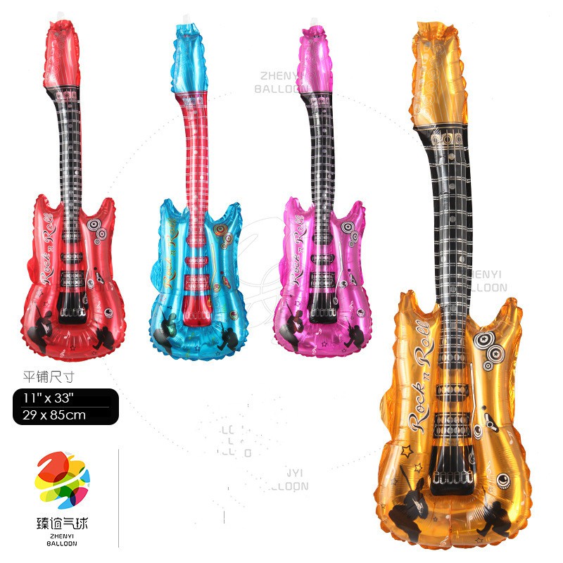 33 inch GUITAR balloon wedding decoration balloon children birthday ...