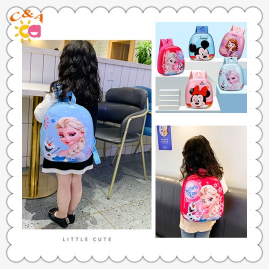 【HOT】C&A Kids Backpack Princess Elsa Frozen Girls Baby Cartoon Mickey ...