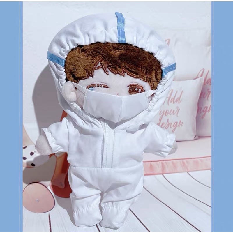 Anti-Germ Bear Suit For Doll 20 Cm. | Shopee Philippines