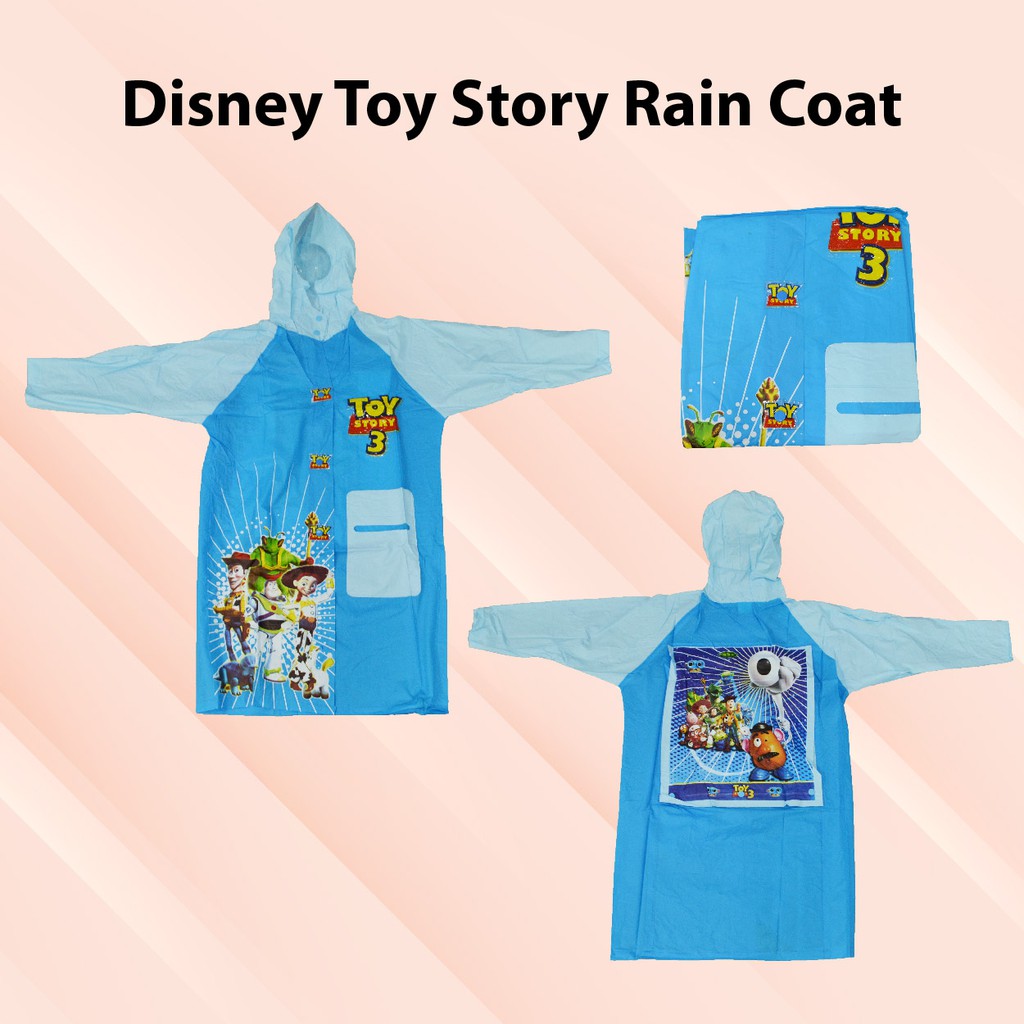 Disney Toy Story Rain Coat | Shopee Philippines