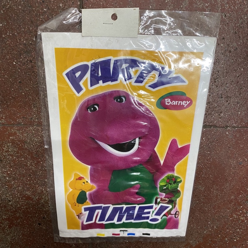 10 Pieces Barney Theme Kiddie Party Lootbags | Shopee Philippines