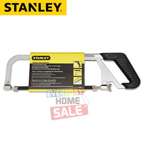 Stanley Hack Saw with Rubber Grip Heavy Duty 10" #15265 | Shopee ...
