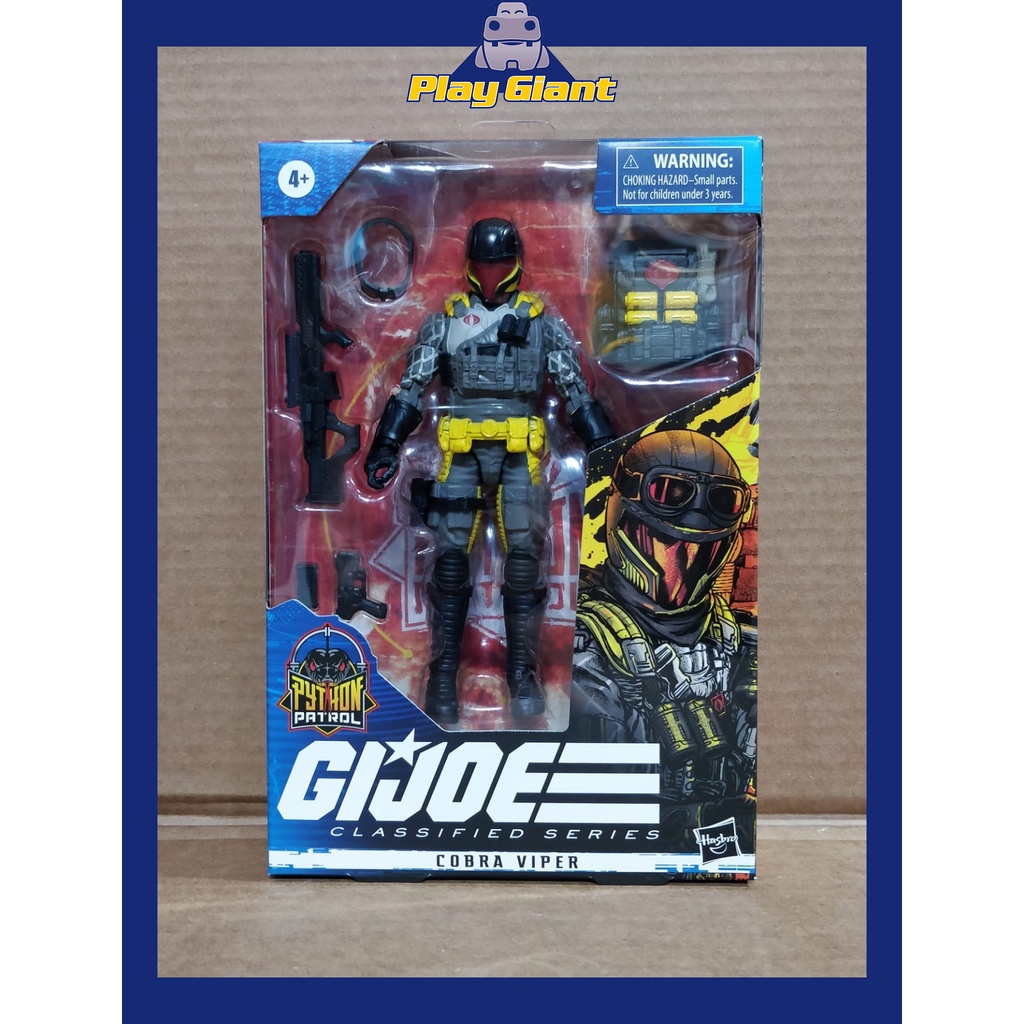 G.I. Joe Classified Python Patrol Cobra Viper | Shopee Philippines