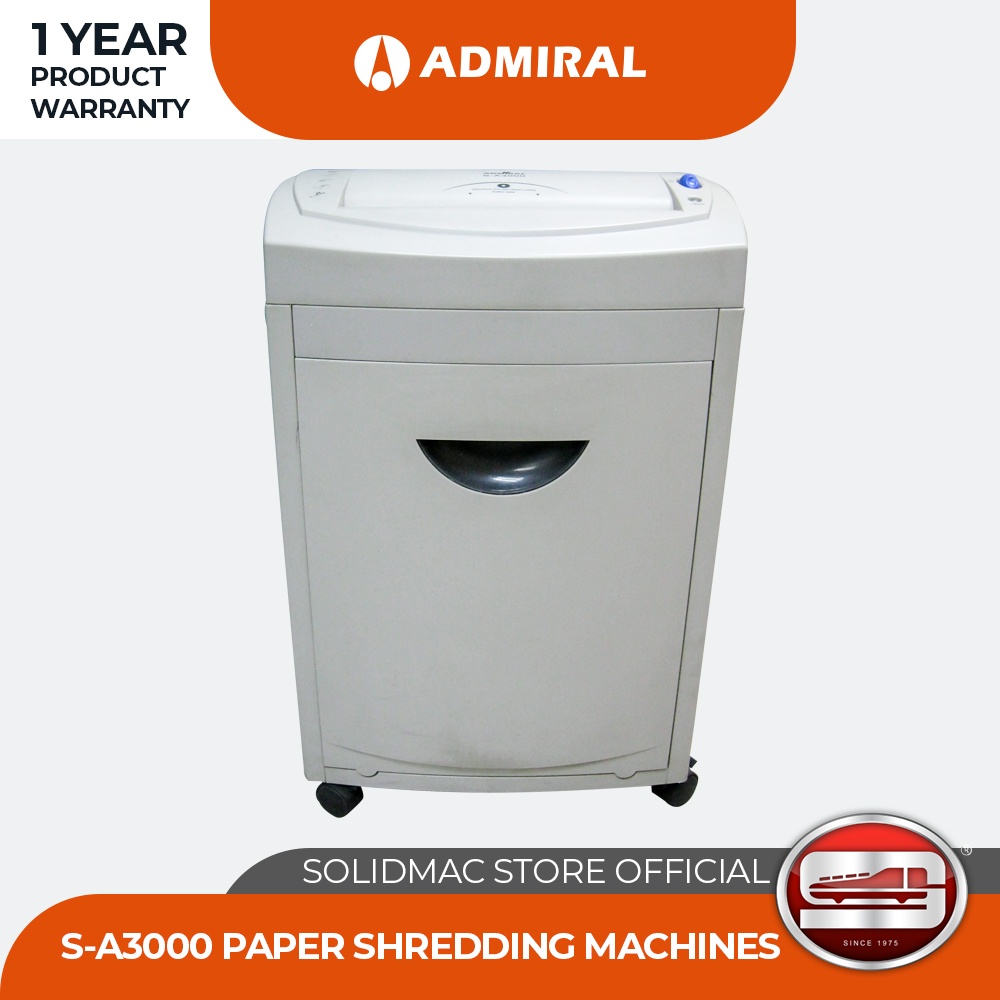 Admiral S-A3000 Shredding Machine | Shopee Philippines