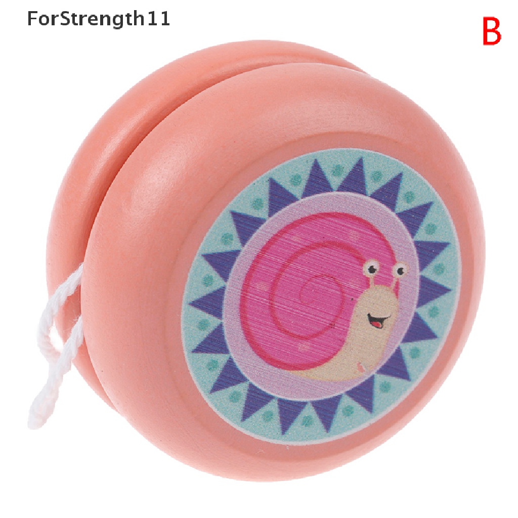 ForStrength Wooden Yoyo Toys Animal Prints Kid YoYo Ball Wood Kid Yoyo ...