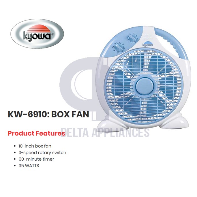 Kyowa Box Fan KW-6910 | Shopee Philippines
