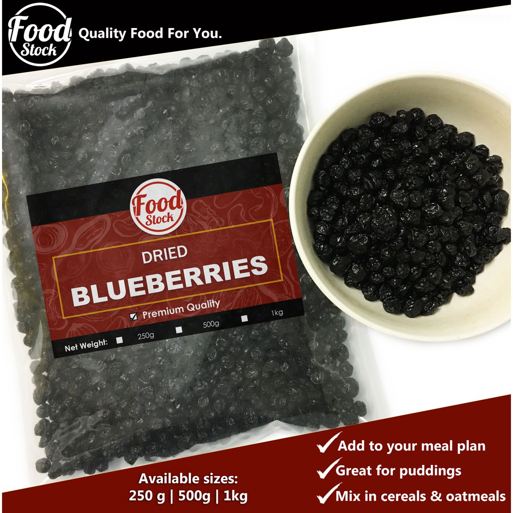 Dried Blueberries (250g, 500g, 1kg) | Shopee Philippines