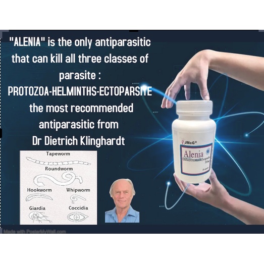 Alenia 25 veg cap 500 mg-equivalent (Xonide) effective against protozoa ...