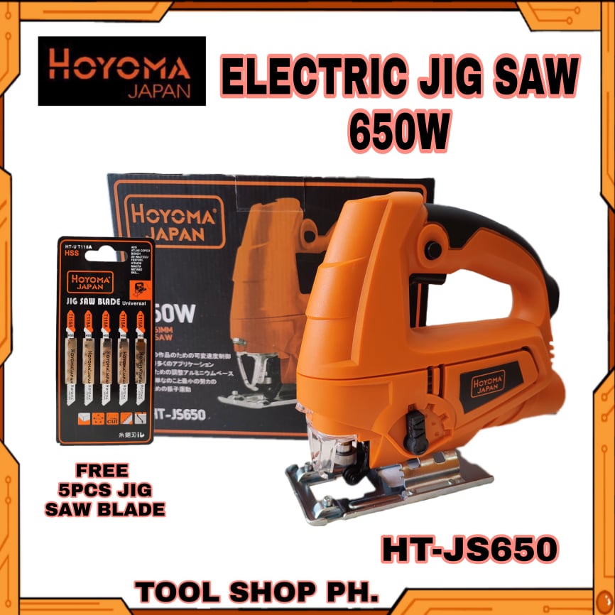 HOYOMA Japan JIGSAW 650W With Free 5pcs Blade | Shopee Philippines