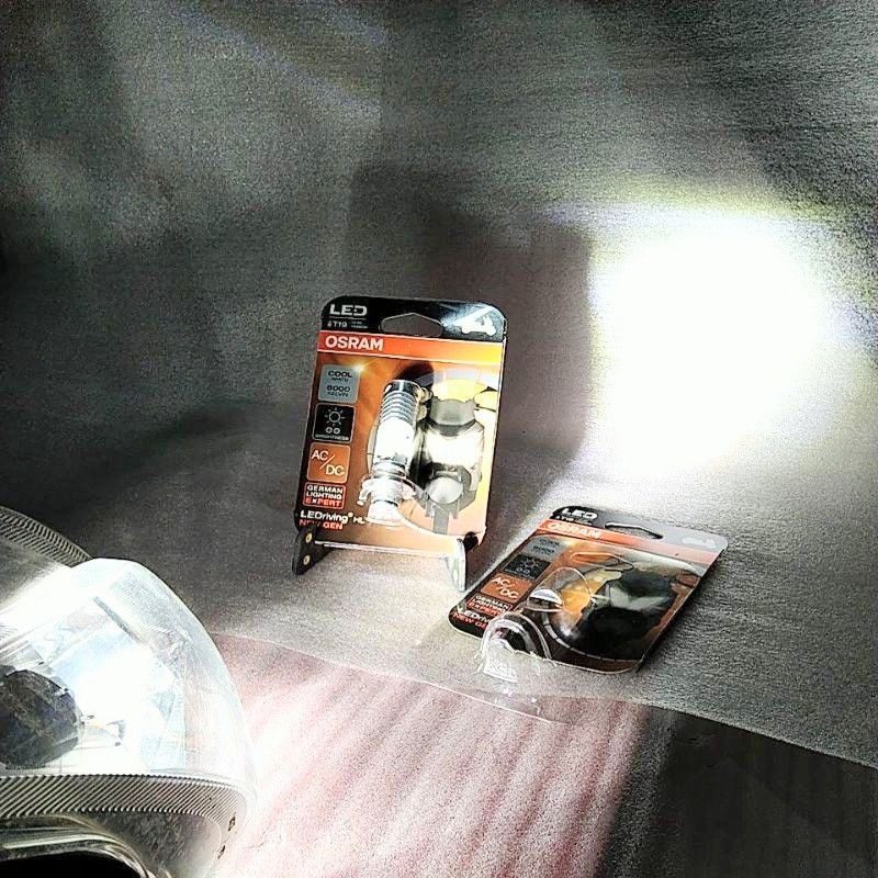 OSRAM HALOGEN BOLHAM WHITE LED T-19 (1 Leg) FOR BEBEK AND AUTOMATIC ...