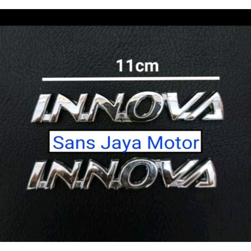 Original 11cm Small Innova Rear Letter Emblem 1pc | Shopee Philippines
