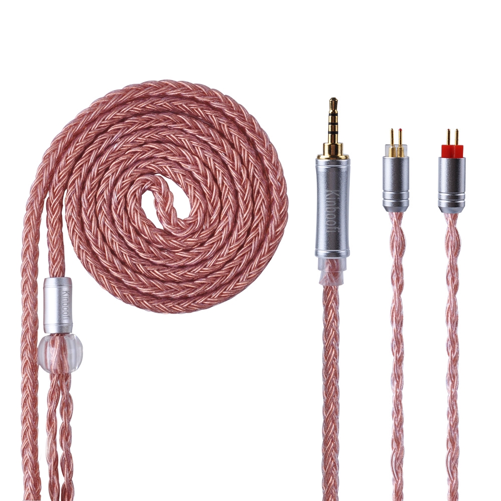 Yinyoo Kinboofi 16 Core Silver Plated Cable 2.5/3.5/4.4mm KZ | Shopee ...