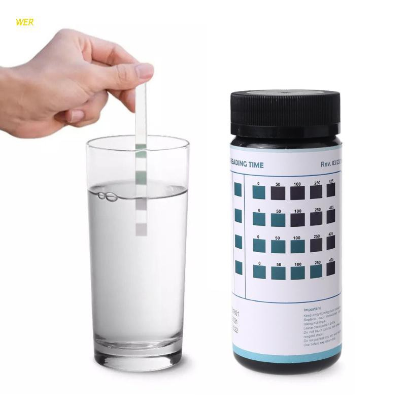 WER Water Complete Hardness Test Strip Excellent Test Kit for Hardness ...