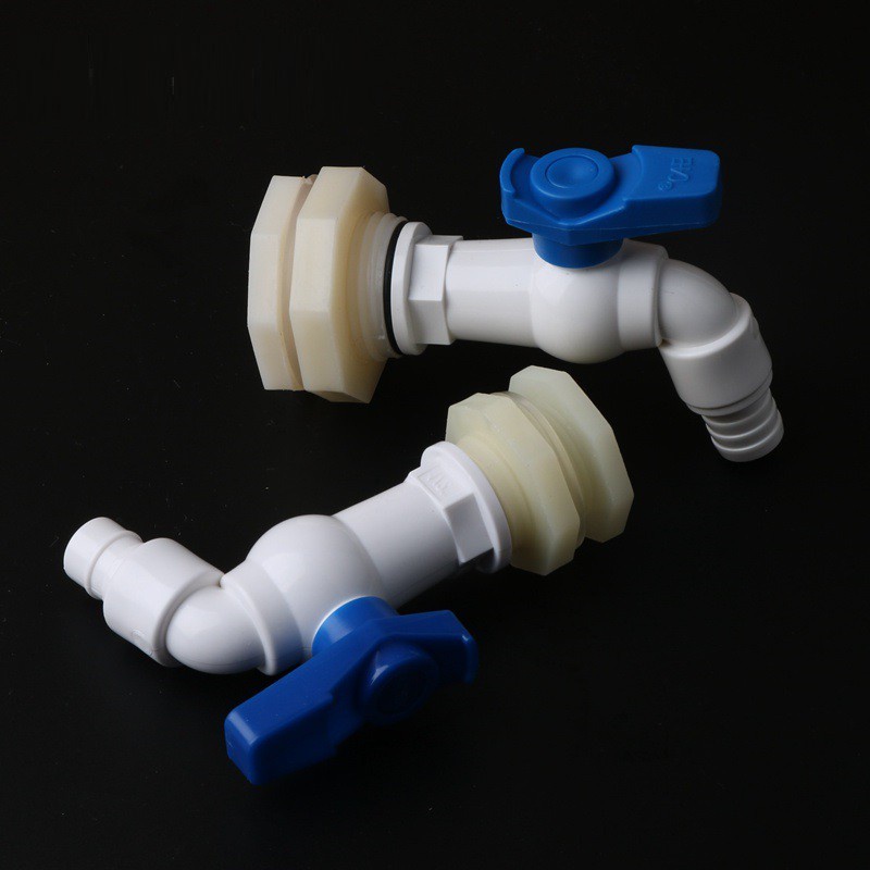 Fish Tank Flat Drainage IBC Water Tank Connectors Aquarium Outlet Valve ...