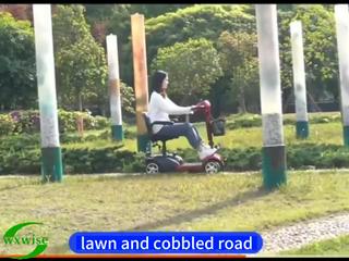 COVNBXN Mobility scooter, Detachable battery scooter4 wheels battery ...