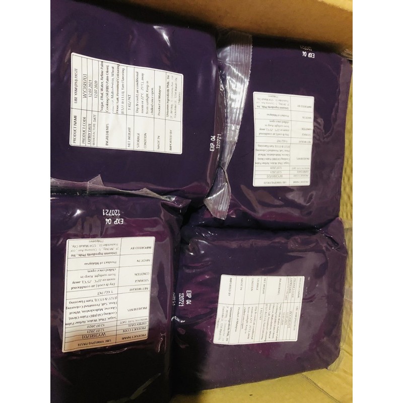 Unicomm Ube Yam Paste 1kg | Shopee Philippines