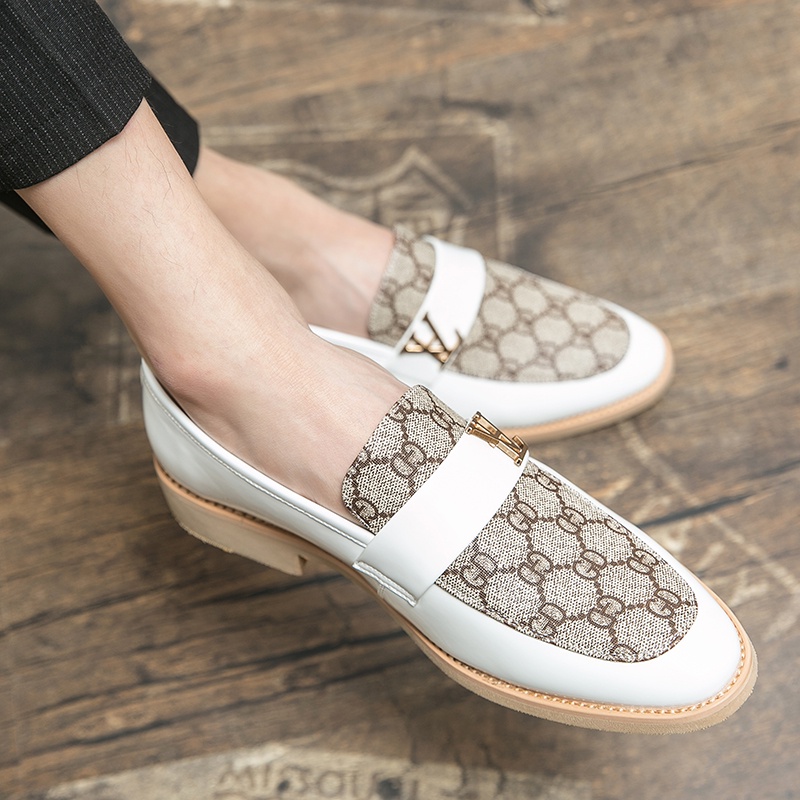 Men Casual Classic Leather Shoes Retro Formal Leather Shoes Englend ...
