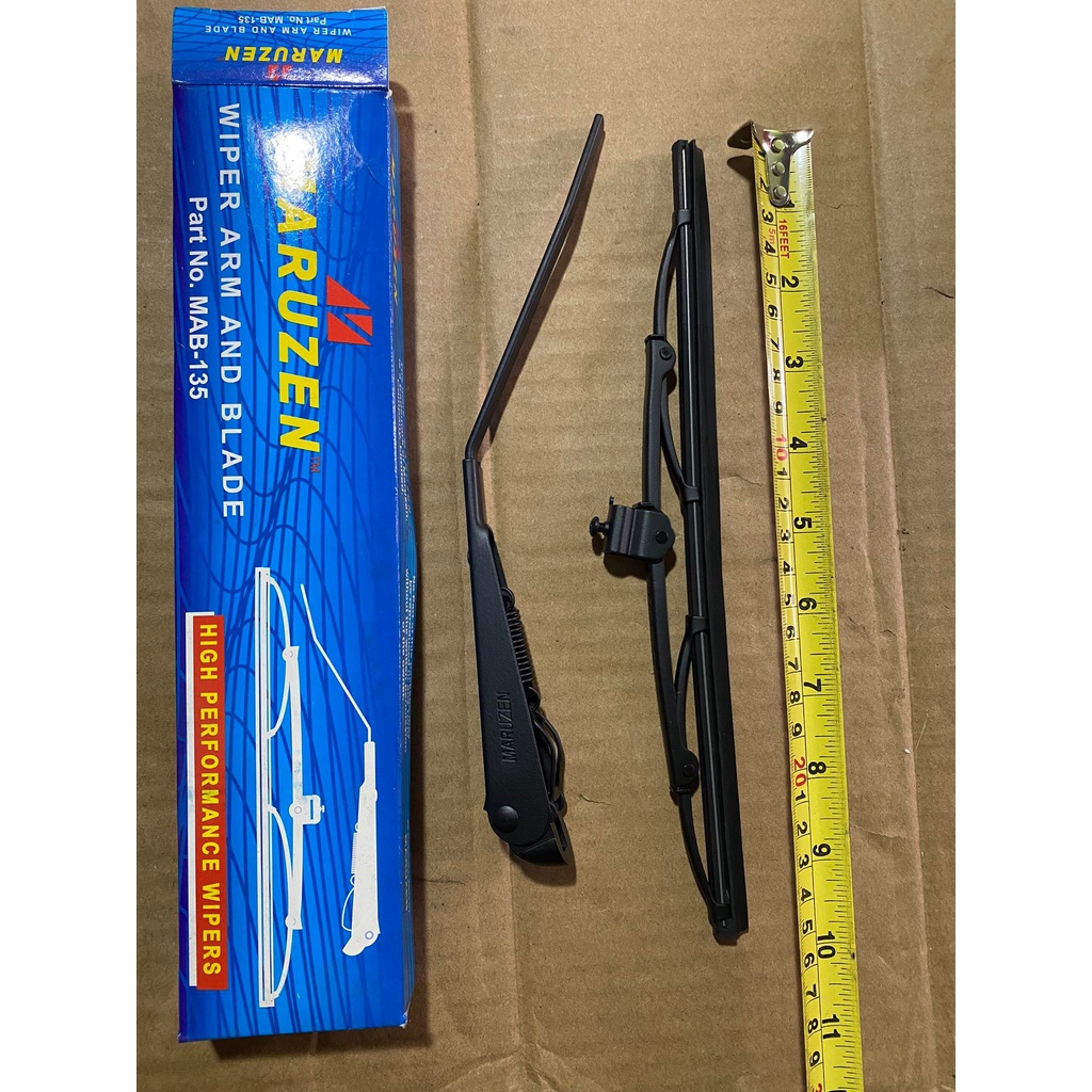 Maruzen Wiper Arm and Blade (10 inches) for Owner Type Jeep Jeepney PUJ ...