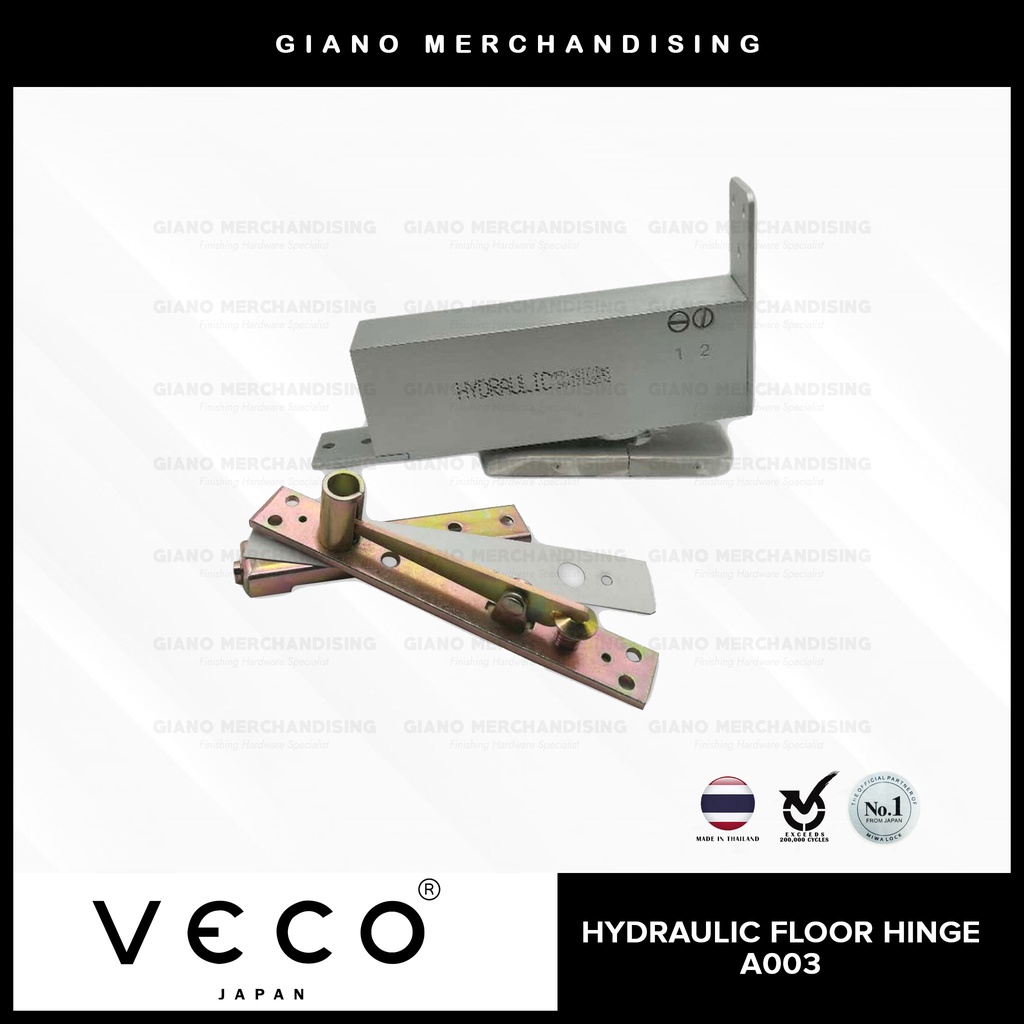 Hydraulic Floor Door Hinge A003 | Shopee Philippines
