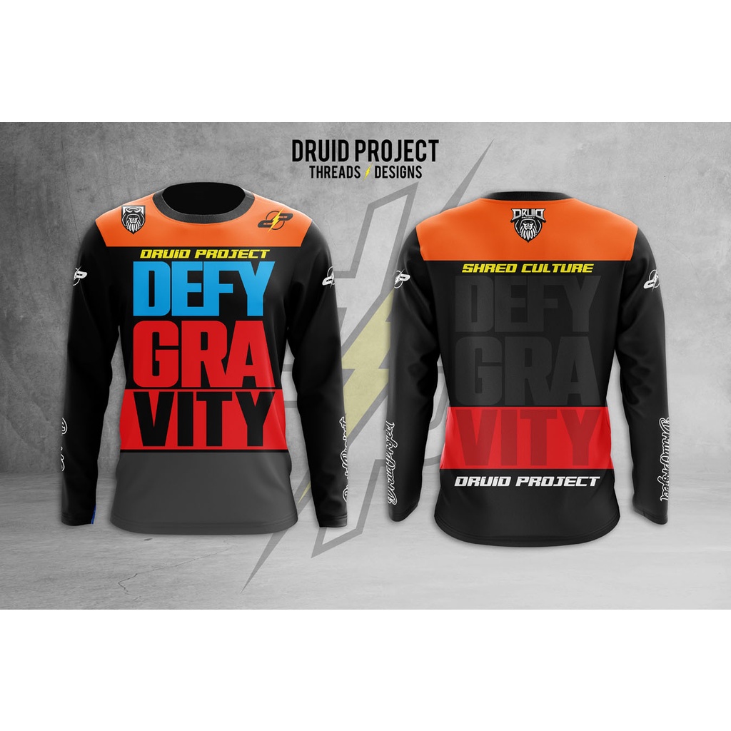 Defy - MTB Jersey - Druid Project | Shopee Philippines