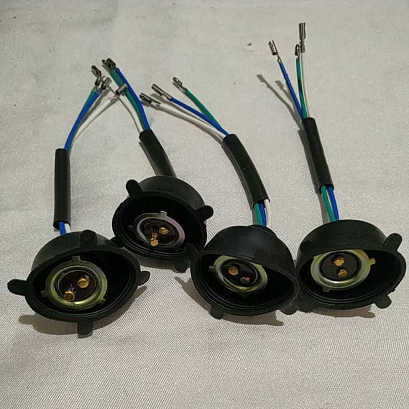 MOTORCYCLE UNIVERSAL HEAD LIGHT BULB SOCKET | Shopee Philippines