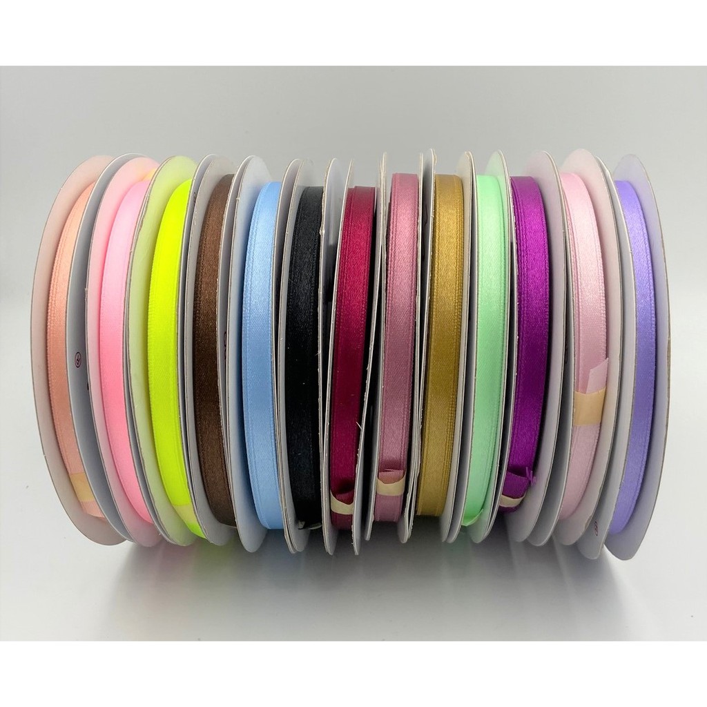 1/4 inch Satin Ribbon (Michelle brand) 50 yards Part 1 | Shopee Philippines