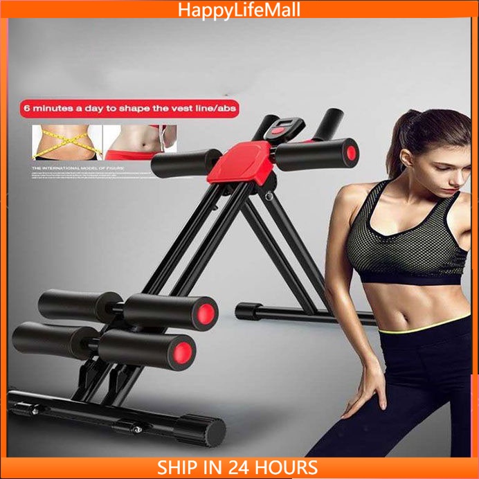 Abdominal abdomen thin waist machine lazy sports folding fitness ...