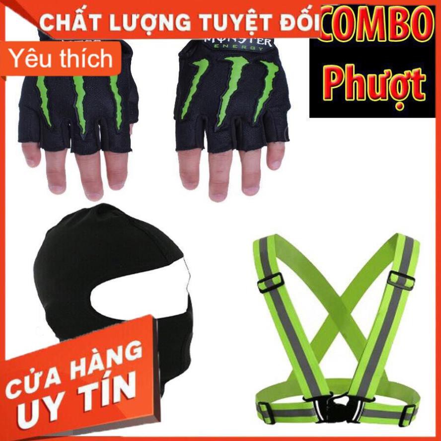 COMBO SQUARE 10 (PIECE MONSTER FABRICS + NINJA HEAD SCREEN + T-SHIRTS ...