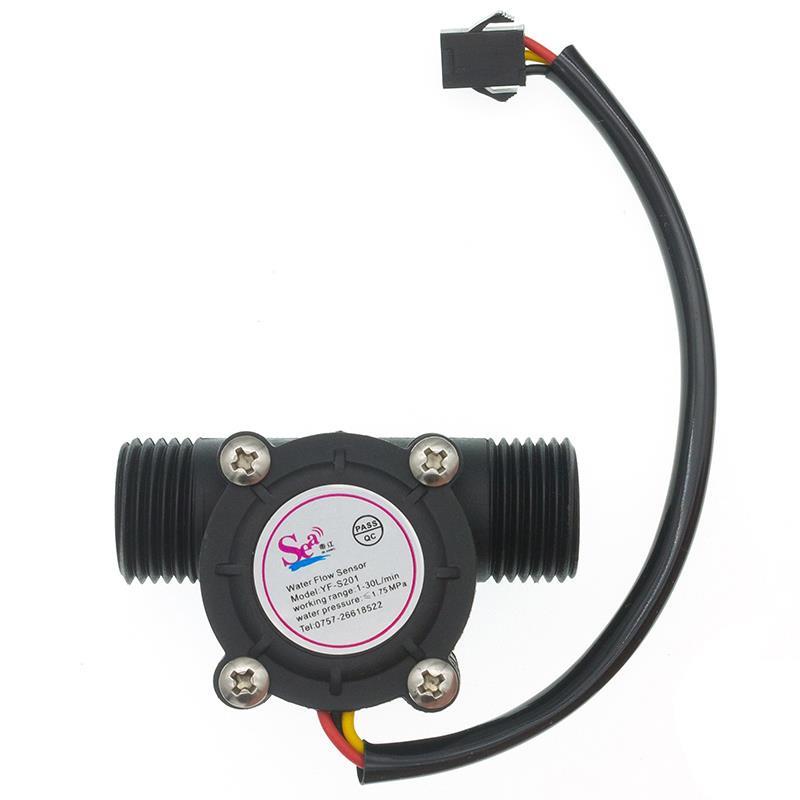 1PCS Water flow sensor flowmeter Hall flow sensor Water control 1-30L ...