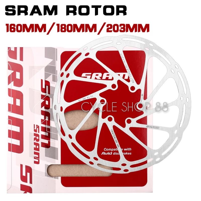 SRAM CENTERLINE ROTOR DISC 160mm,180mm,203mm Bicycle Mountain Road ...