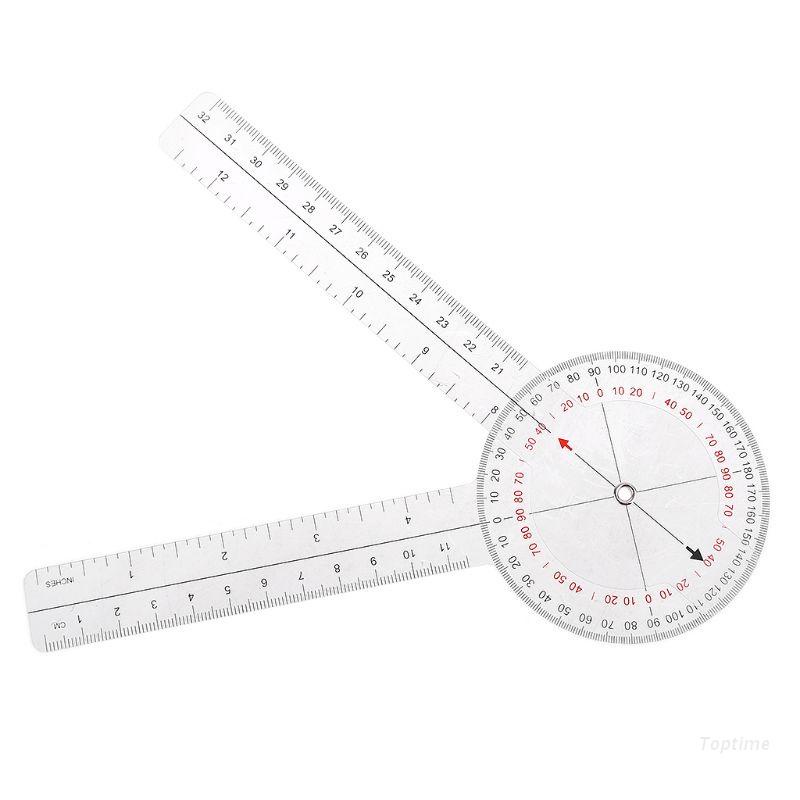 Top Goniometer Medical Joint Ruler Calibrated Orthopedics Angle Rule ...