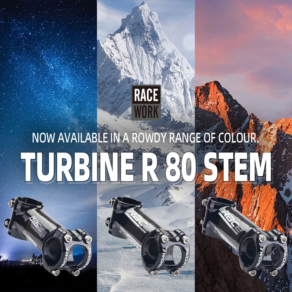 RACEWORK Bike Stem Carbon Fiber Stem Ultralight Bike Riser 7/17 ...