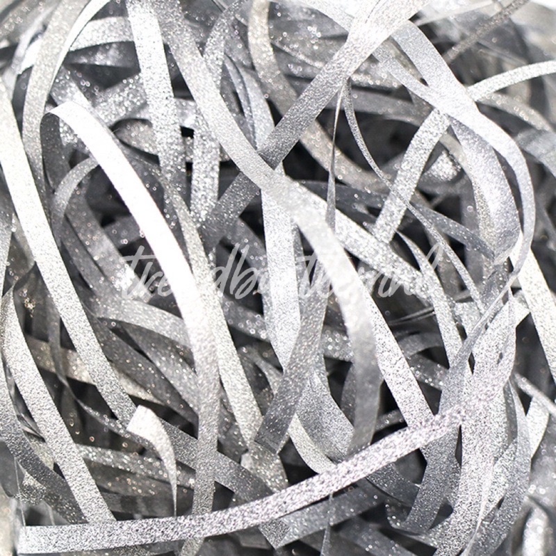TBM 40 Grams Colorful Metallic Glittered Shredded Paper/ Paper Fillers ...